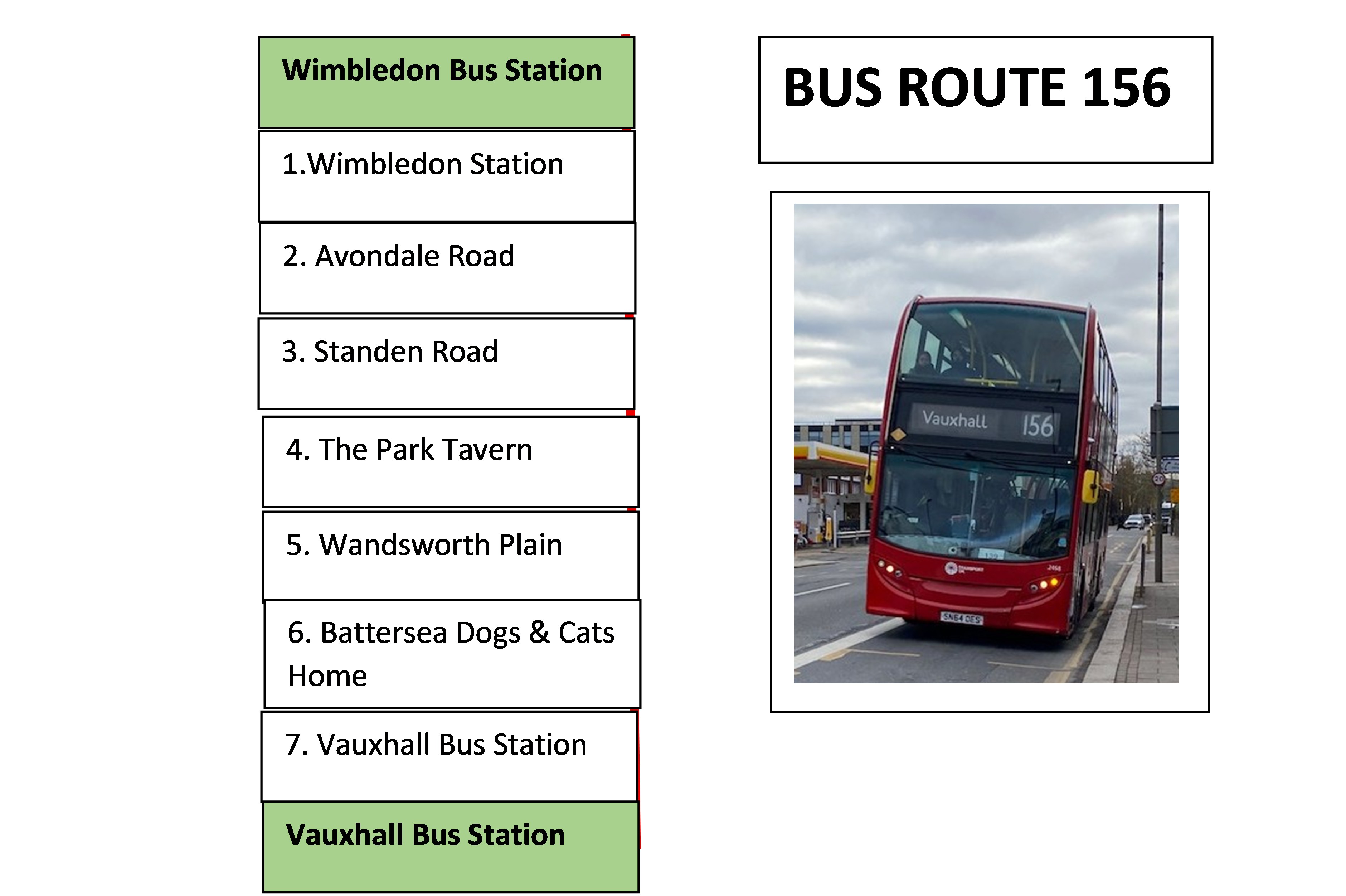Bus route 156 – london routemistress